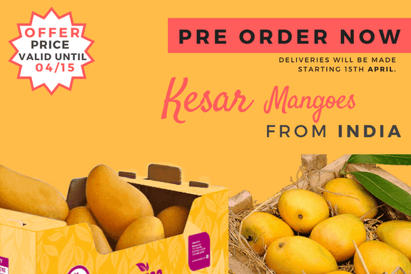 kesar mango box